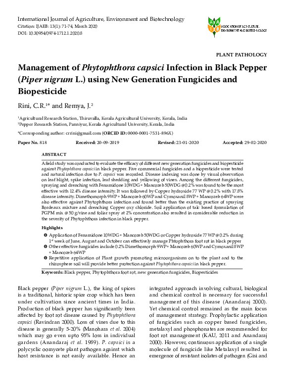 (PDF) Soil Nutrient Status of Gosani Block Under Gajapati District, Odisha