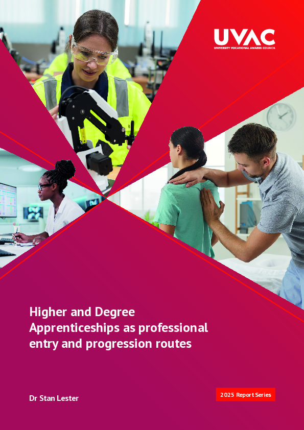 (PDF) Higher and Degree Apprenticeships as professional entry and ...