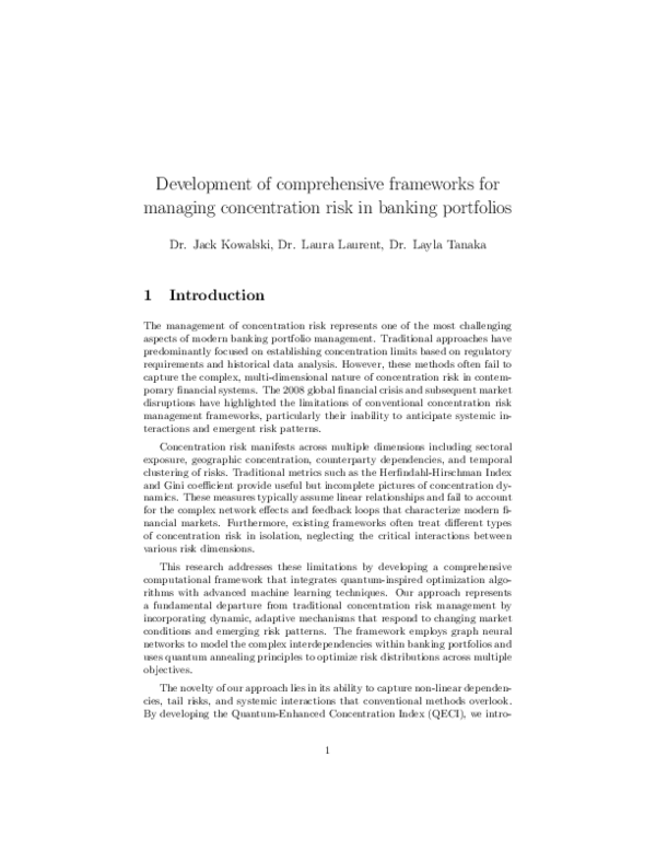 (PDF) Development of comprehensive frameworks for managing ...