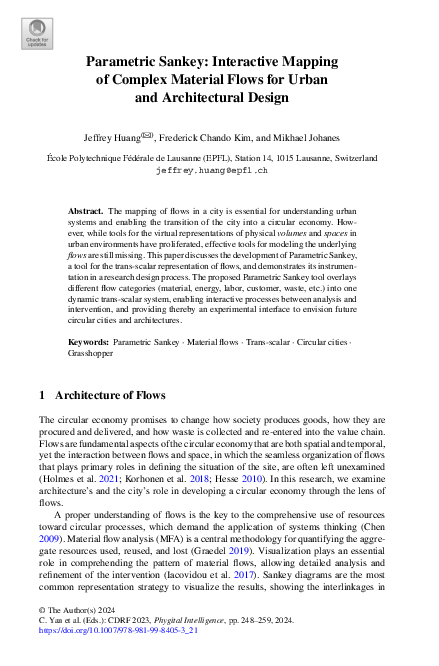 (PDF) Parametric Sankey: Interactive Mapping of Complex Material Flows ...