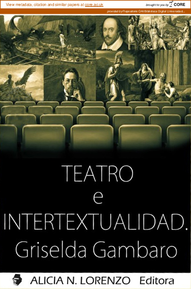 (PDF) Teatro e intertextualidad : Griselda Gambaro