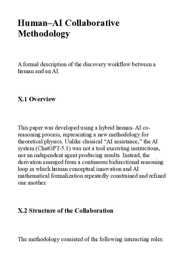 (PDF) Human-AI Collaborative Methodology