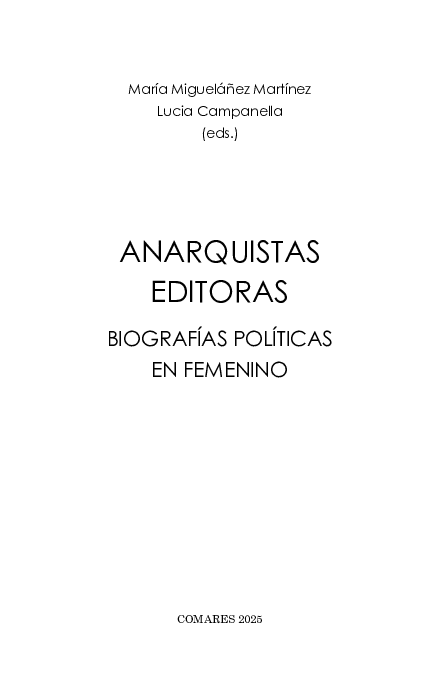 (PDF) A la vera del gigante: La militancia de Sofía Ananiev