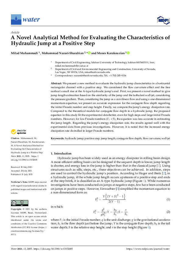 (PDF) A Novel Analytical Method for Evaluating the Characteristics of ...