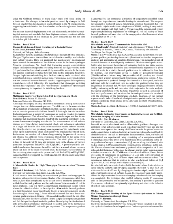 (PDF) Microfluidic Devices for Experiments on Bacterial Aerotaxis and ...