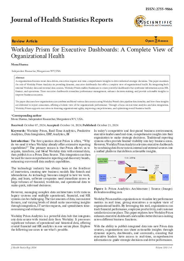 (PDF) Workday Prism for Executive Dashboards: A Complete View of ...