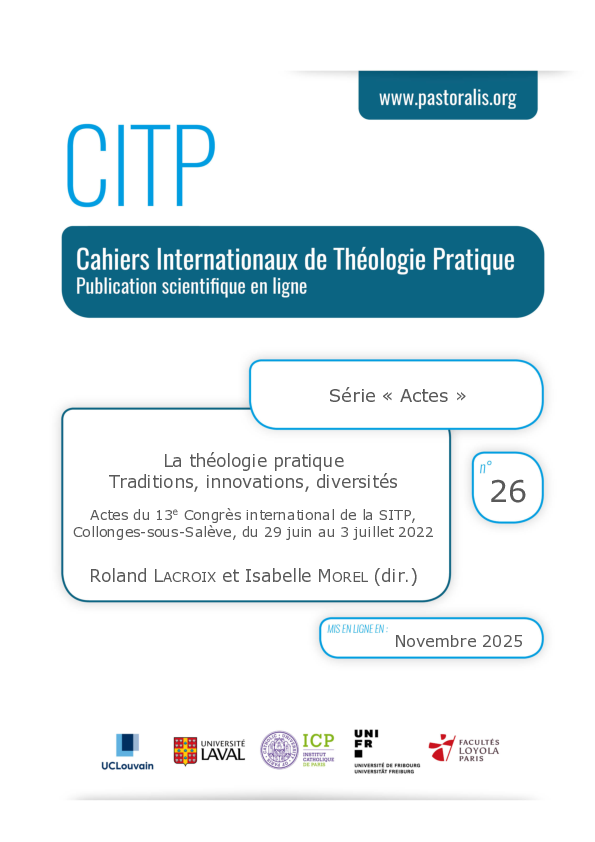 (PDF) Roland LACROIX et Isabelle MOREL (dir.), La théologie pratique ...