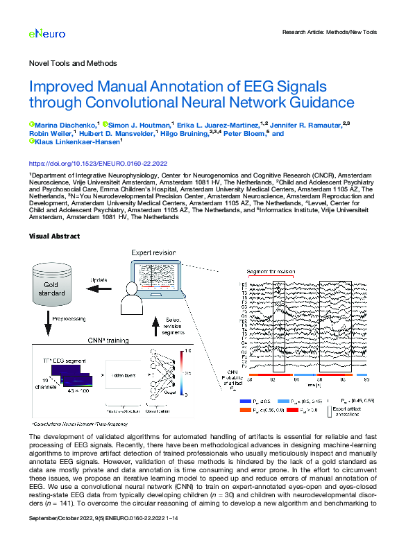 (PDF) Improved Manual Annotation of EEG Signals through Convolutional Neural Network Guidance