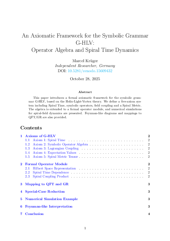 (PDF) An Axiomatic Framework for the Symbolic Grammar G-HLV: Operator ...