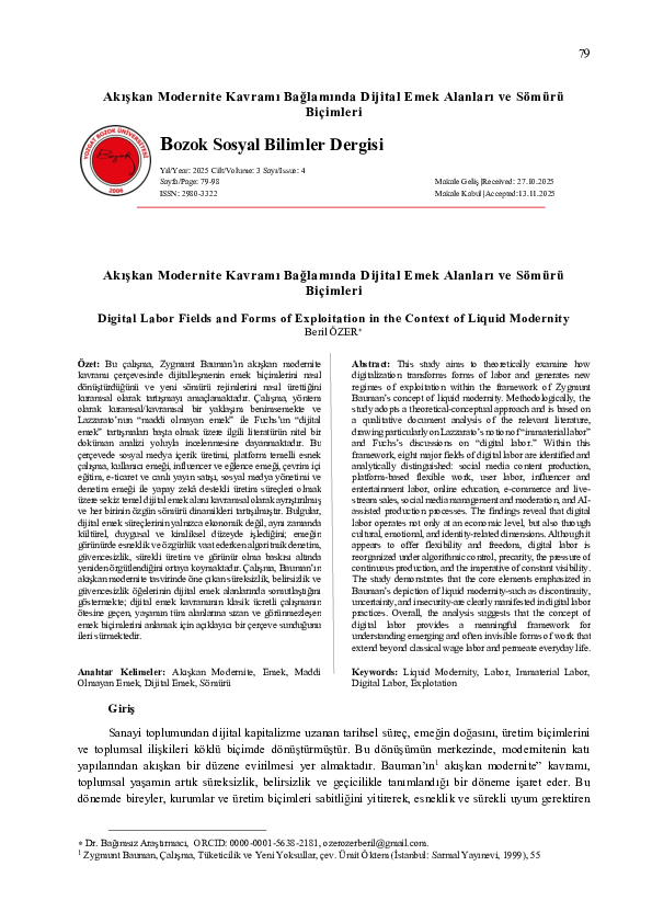 (PDF) Digital Labor Fields and Forms of Exploitation in the Context of ...