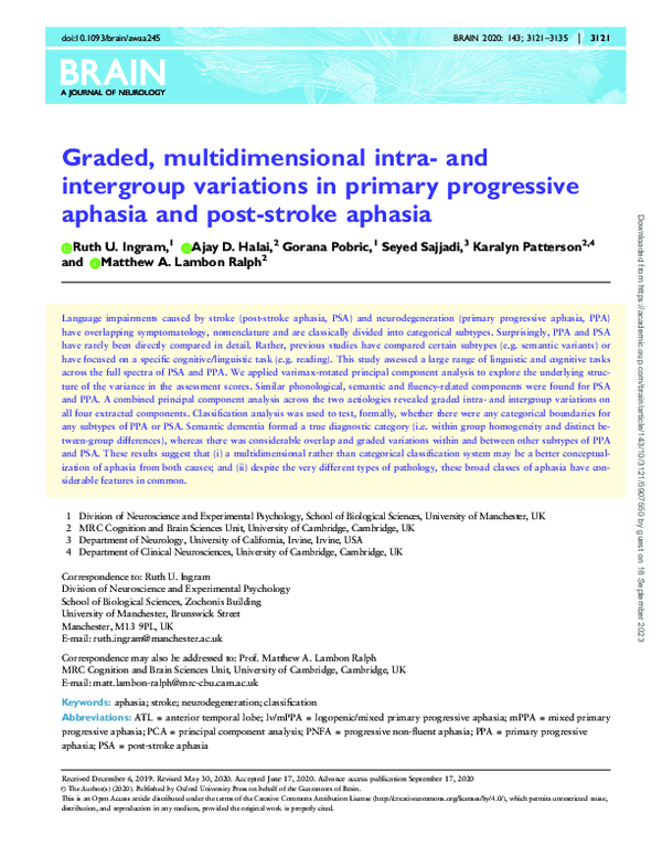 (PDF) Graded, multidimensional intra- and intergroup variations in ...