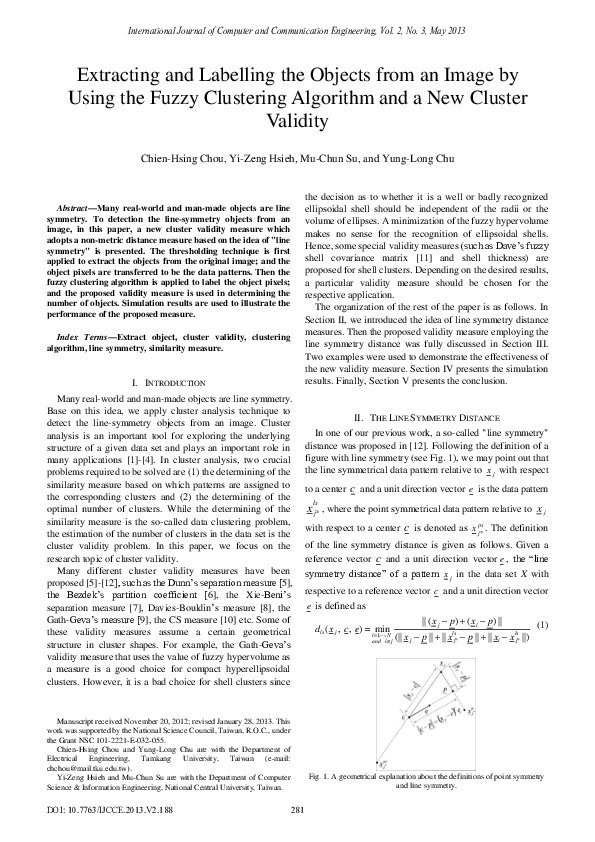 (PDF) Extracting and Labelling the Objects from an Image by Using the ...