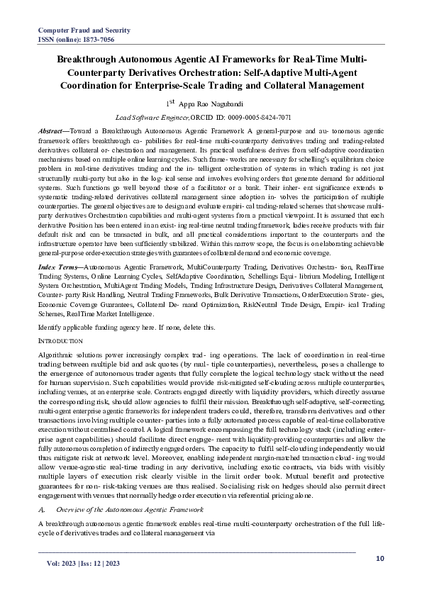 (PDF) Breakthrough Autonomous Agentic AI Frameworks for Real-Time Multi ...