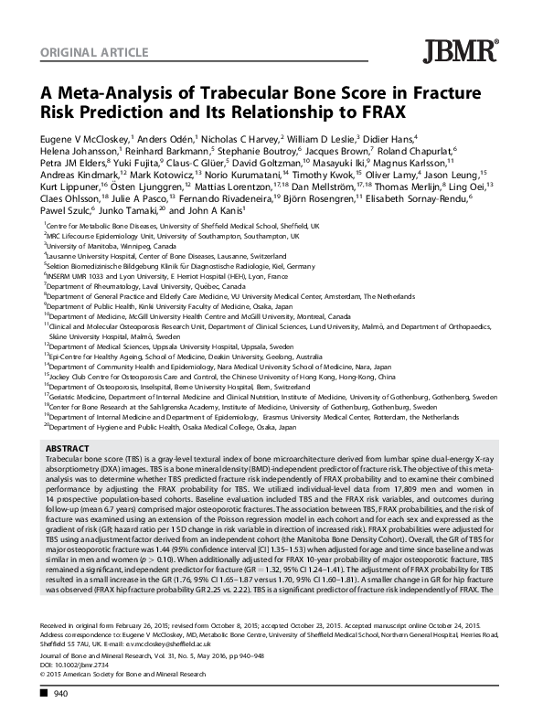 (PDF) A meta-analysis of trabecular bone score in fracture risk ...