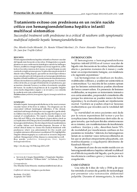 (PDF) Tratamiento exitoso con prednisona en un recién nacido crítico ...