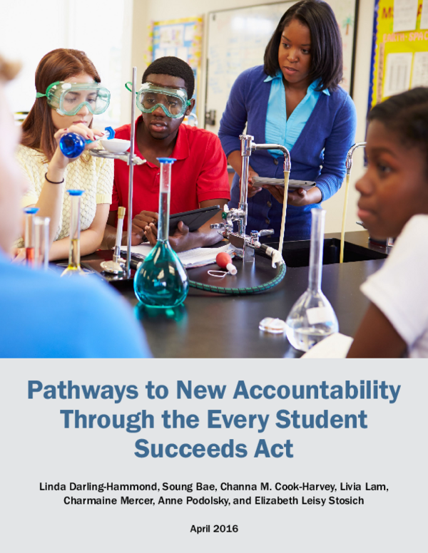 (PDF) Pathways to New Accountability Through the Every Student Succeeds Act