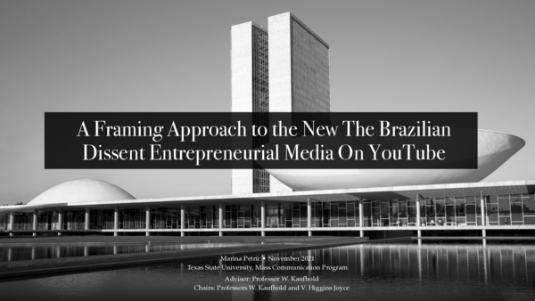 (PDF) A Framing Approach to the New The Brazilian Dissent ...