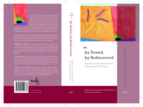 (PDF) Joy Denied, Joy Rediscovered. From Classical Greek Literature to ...