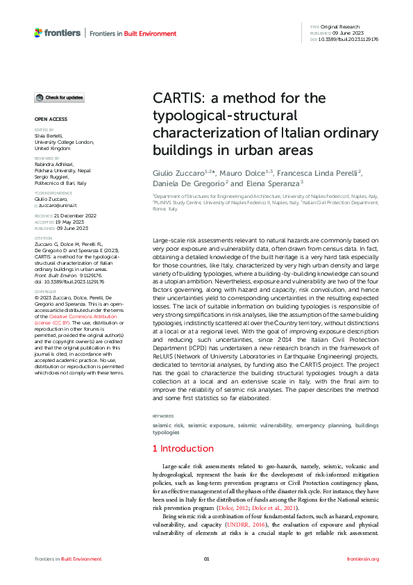 (PDF) CARTIS: a method for the typological-structural characterization ...