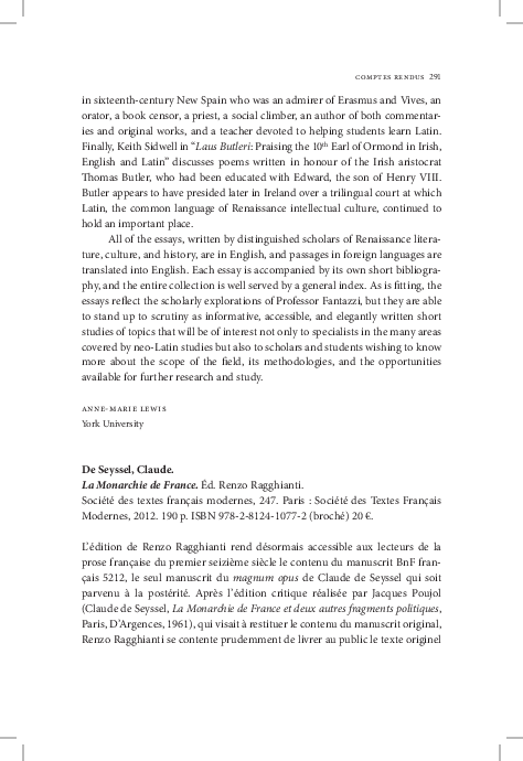 (PDF) La Monarchie de France