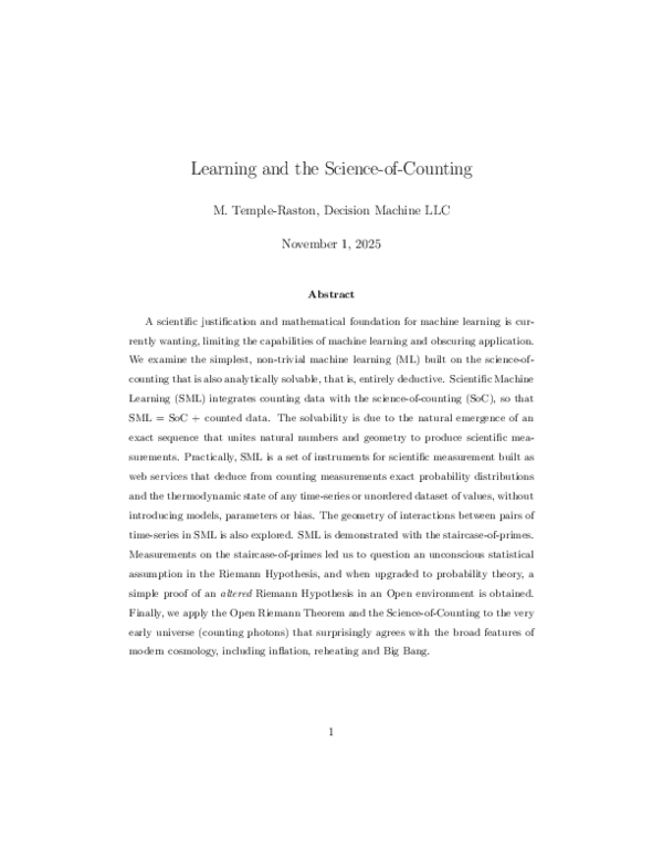 (PDF) Learning in the Science-of-Counting