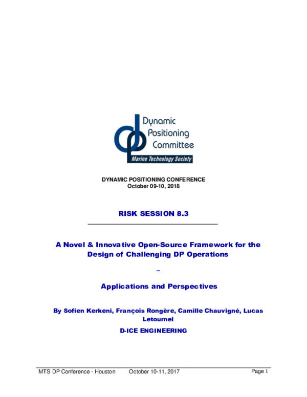 (PDF) A Novel & Innovative Open-Source Framework for the Design of ...
