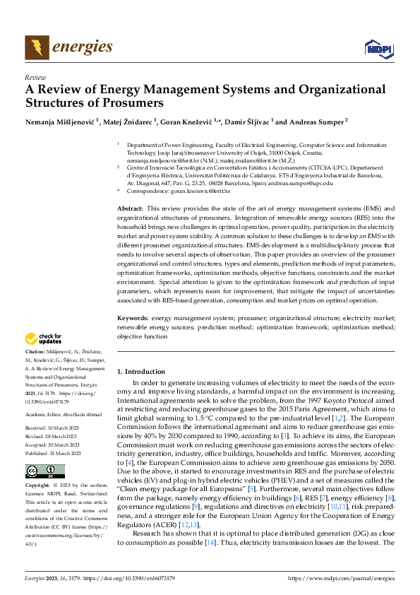 (PDF) A Review of Energy Management Systems and Organizational ...
