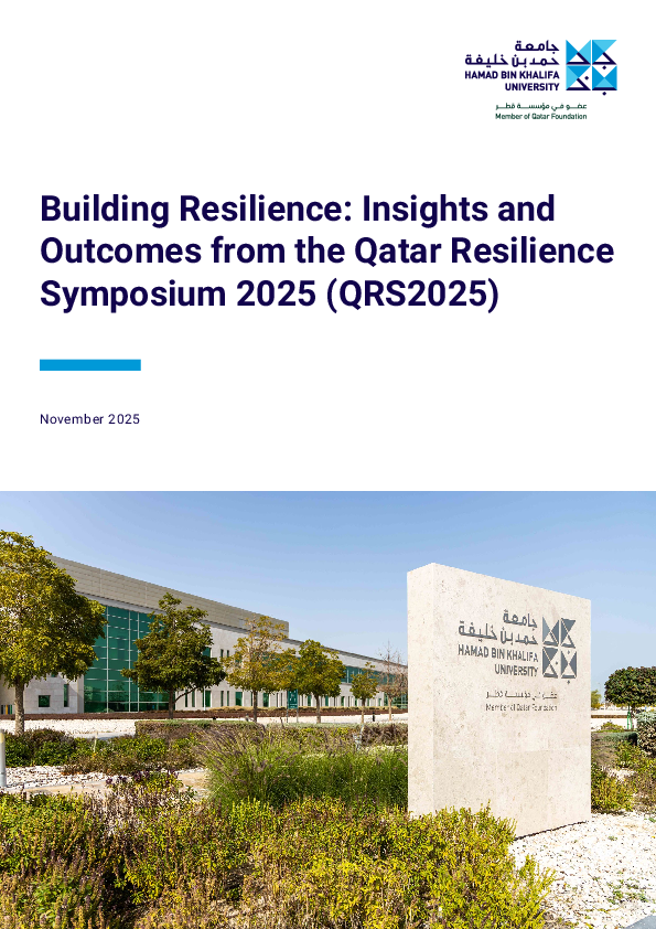 (PDF) Building Resilience: Insights and Outcomes from the Qatar ...
