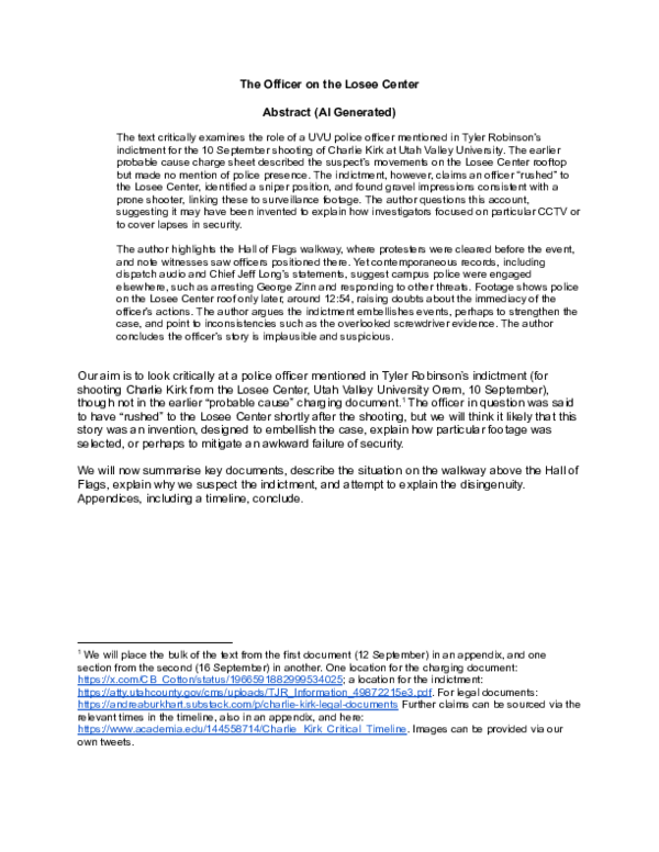 (PDF) The Officer on the Losee Center