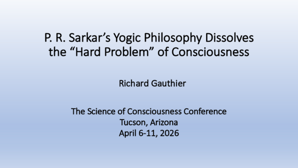 (PDF) P. R. Sarkar's Yogic Philosophy Dissolves the "Hard Problem" of ...