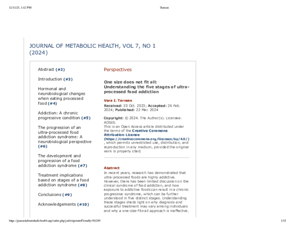 (PDF) One size does not fit all: Understanding the five stages of ultra ...