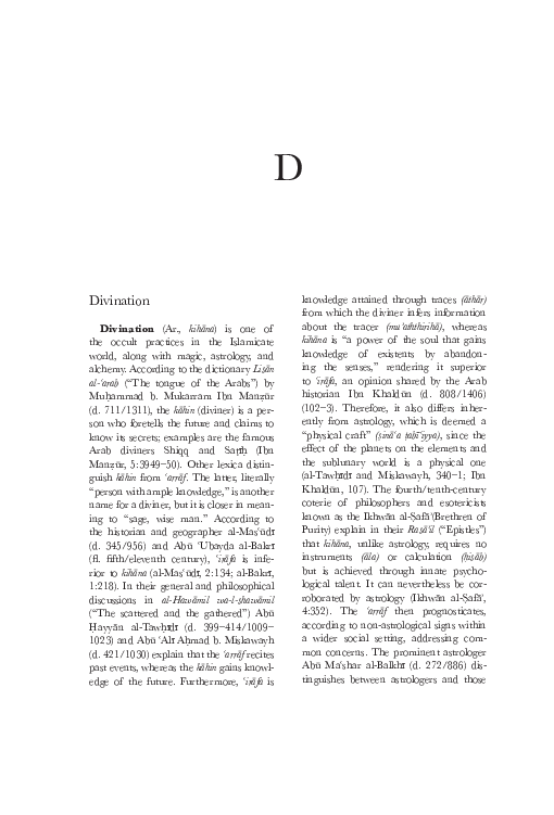 (PDF) Divination EI3