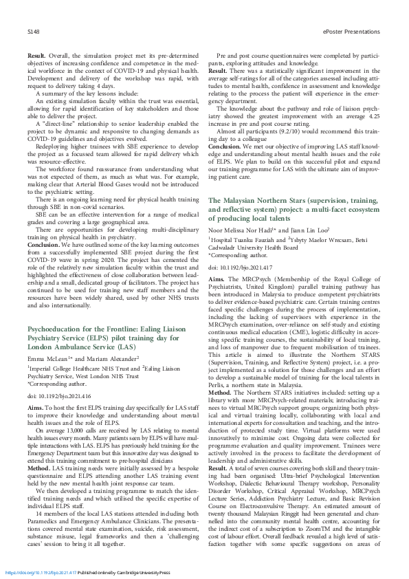 (PDF) The Malaysian Northern Stars (supervision, training, and ...