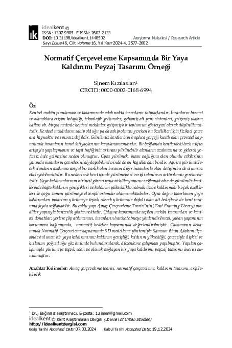 (PDF) Landscape Design Example of An Pedestrian Sidewalk within the ...