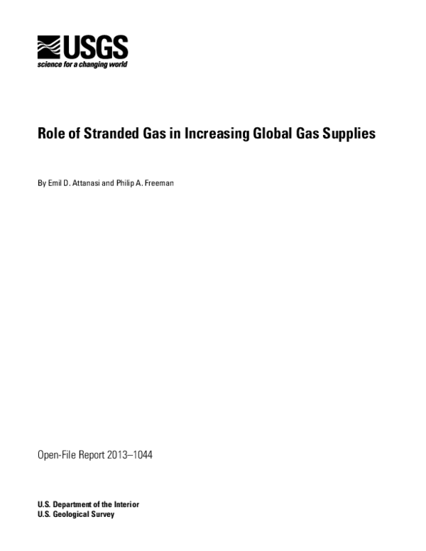 (PDF) Role of stranded gas in increasing global gas supplies