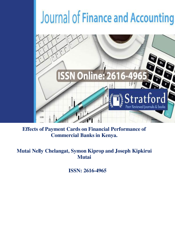 (PDF) Effects of Payment Cards on Financial Performance of Commercial ...