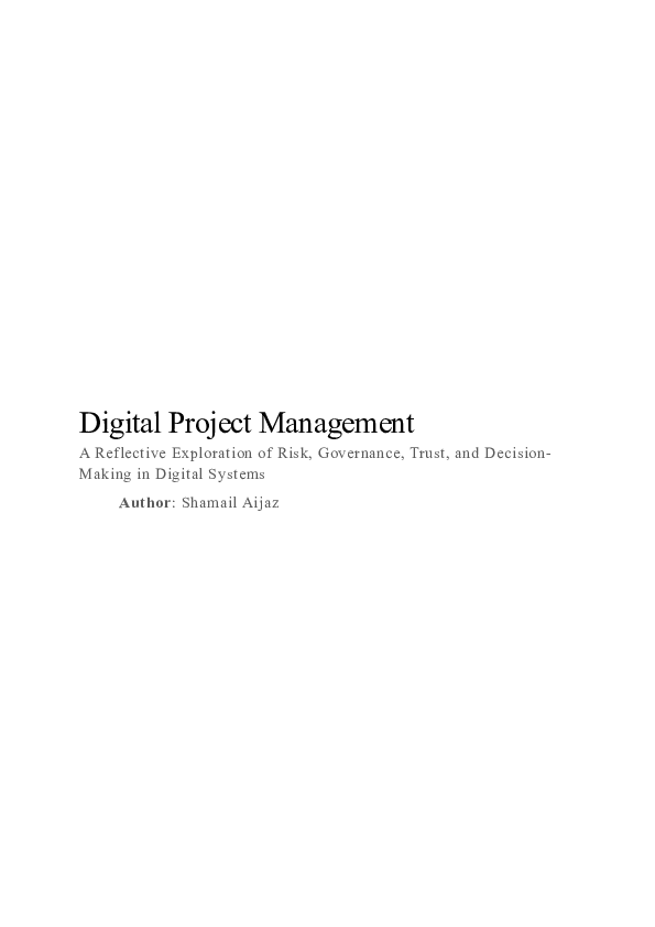(PDF) Digital Project Management