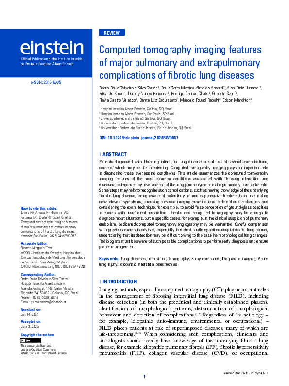 (PDF) Computed tomography imaging features of major pulmonary and ...