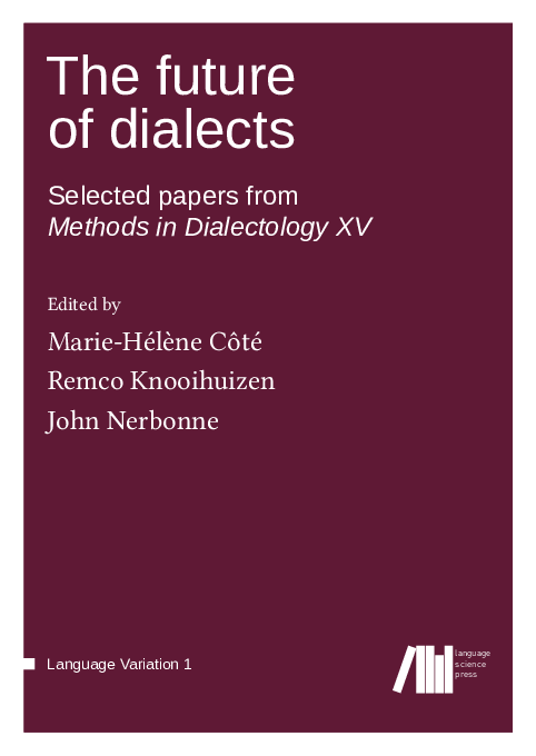 (PDF) The future of dialects: Selected papers from Methods in ...