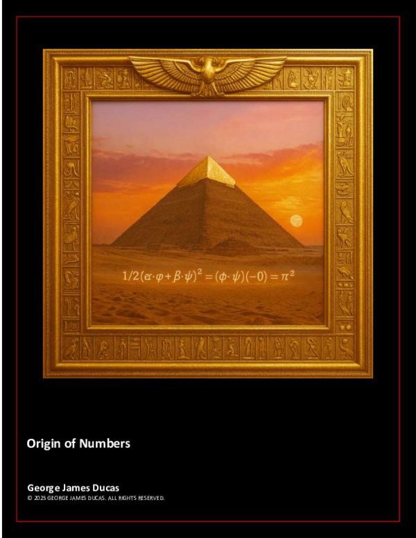 (PDF) Origin of Numbers
