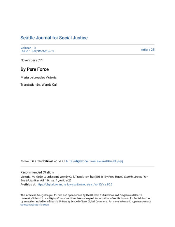 (PDF) By Pure Force