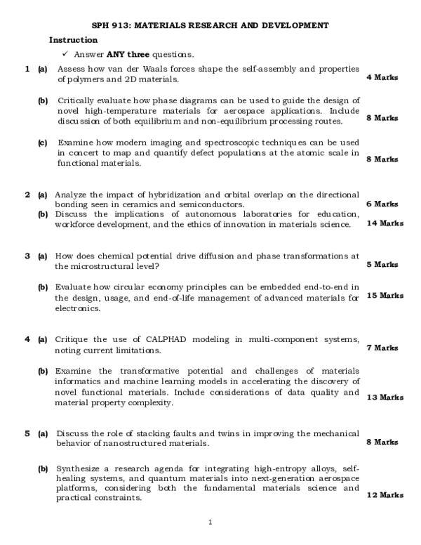 (PDF) MATERIALS RESEARCH AND DEVELOPMENT (1)