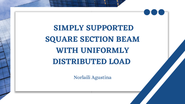 (PDF) Ansys Simple Beam Analysis