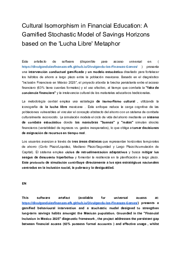 (PDF) Cultural Isomorphism in Financial Education: A Gamified ...