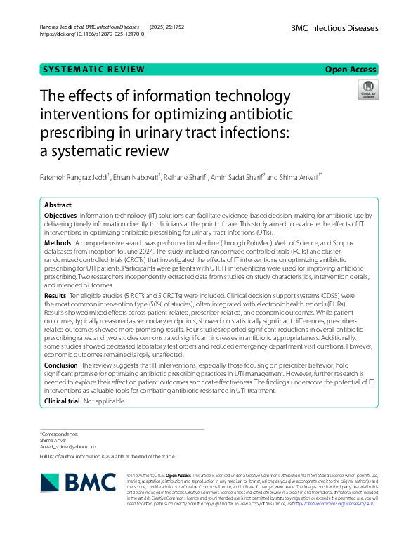(PDF) The effects of information technology interventions for ...
