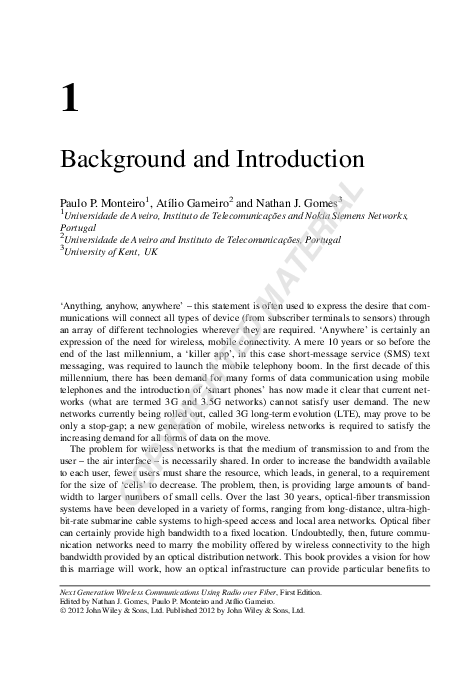 (PDF) Background and Introduction