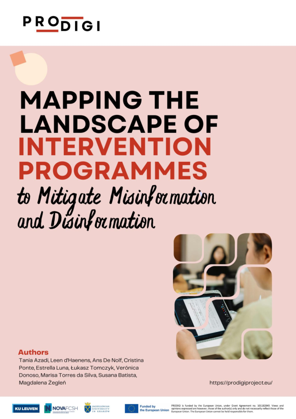 (PDF) Mapping the Landscape of Intervention Programmes to Mitigate Mis ...