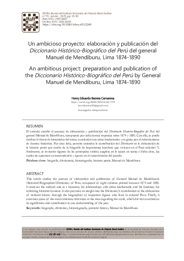 (PDF) Un ambicioso proyecto: elaboración y publicación del Diccionario ...