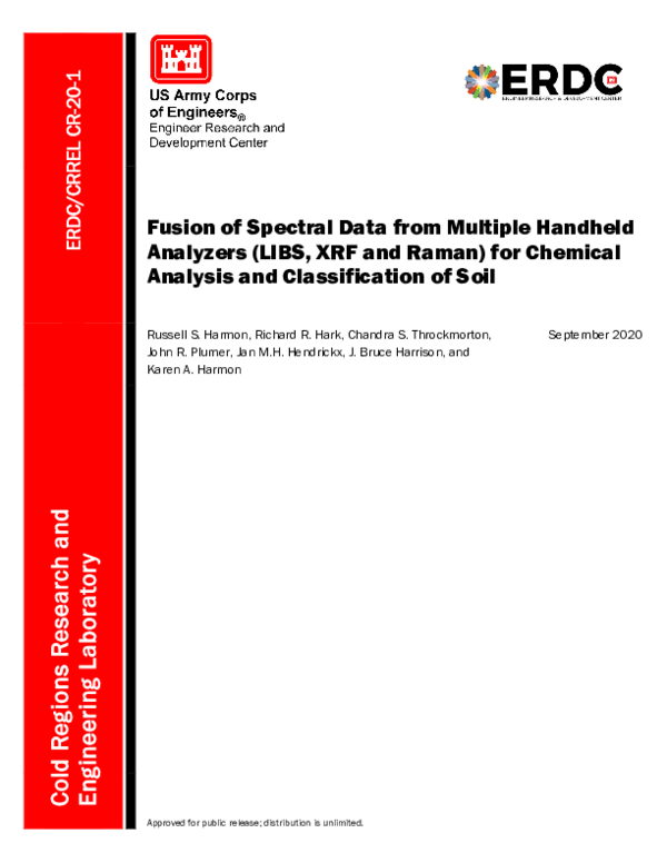 (PDF) Fusion of spectral data from multiple handheld analyzers (LIBS ...