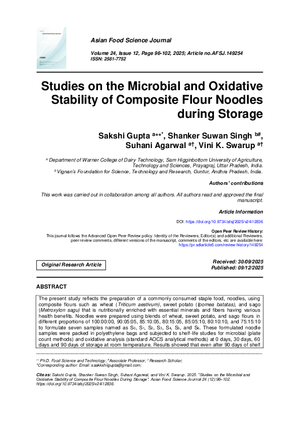 (PDF) Studies on the Microbial and Oxidative Stability of Composite ...